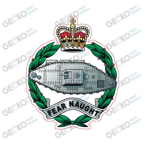 THE ROYAL TANK REGIMENT STICKER - BRITISH ARMY - RTR | eBay UK