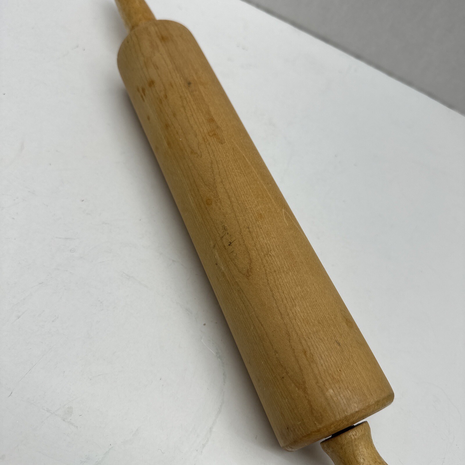 VTG Stamped FOLEY Maple Rolling Pin w/Ball Bearing Action 18 Inches | eBay