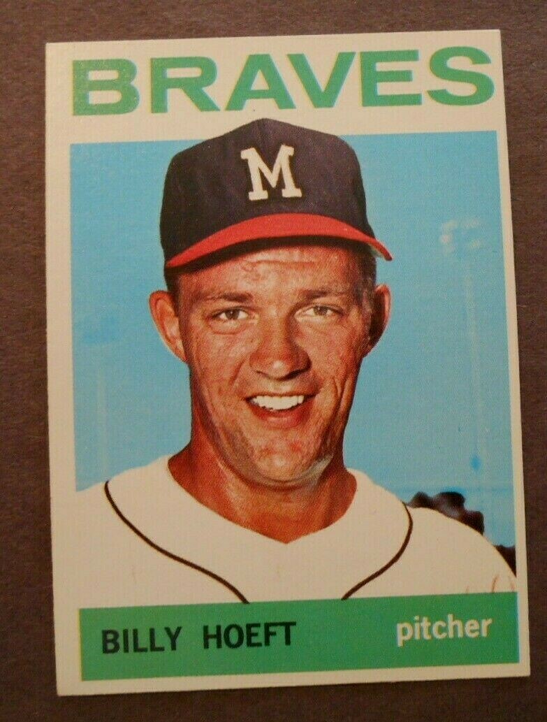 1964 Topps #551 Billy Hoeft Milwaukee Braves NM+ SHARP High # | eBay