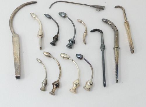 Tracheostomy Surgical Instruments Collection Vintage Antique | eBay