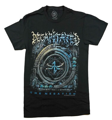 Decapitated The Negation Official Merch Black Tee T-Shirt Death Metal ...