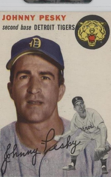 1954 Topps - #63 Johnny Pesky for sale online | eBay