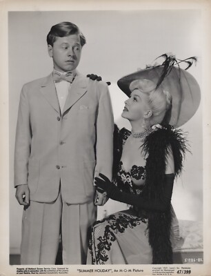 Mickey Rooney + Marilyn Maxwell in Summer Holiday (1948) ⭐🎬 Vintage ...
