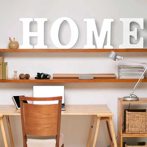 AOCEAN 12 Inch White Big Wood Letters Unfinished Wooden for Wall Y | eBay