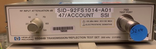 HP 85044B Transmission/Reflection Test Set, 75 Ohm, 300 kHz Calibrated ...