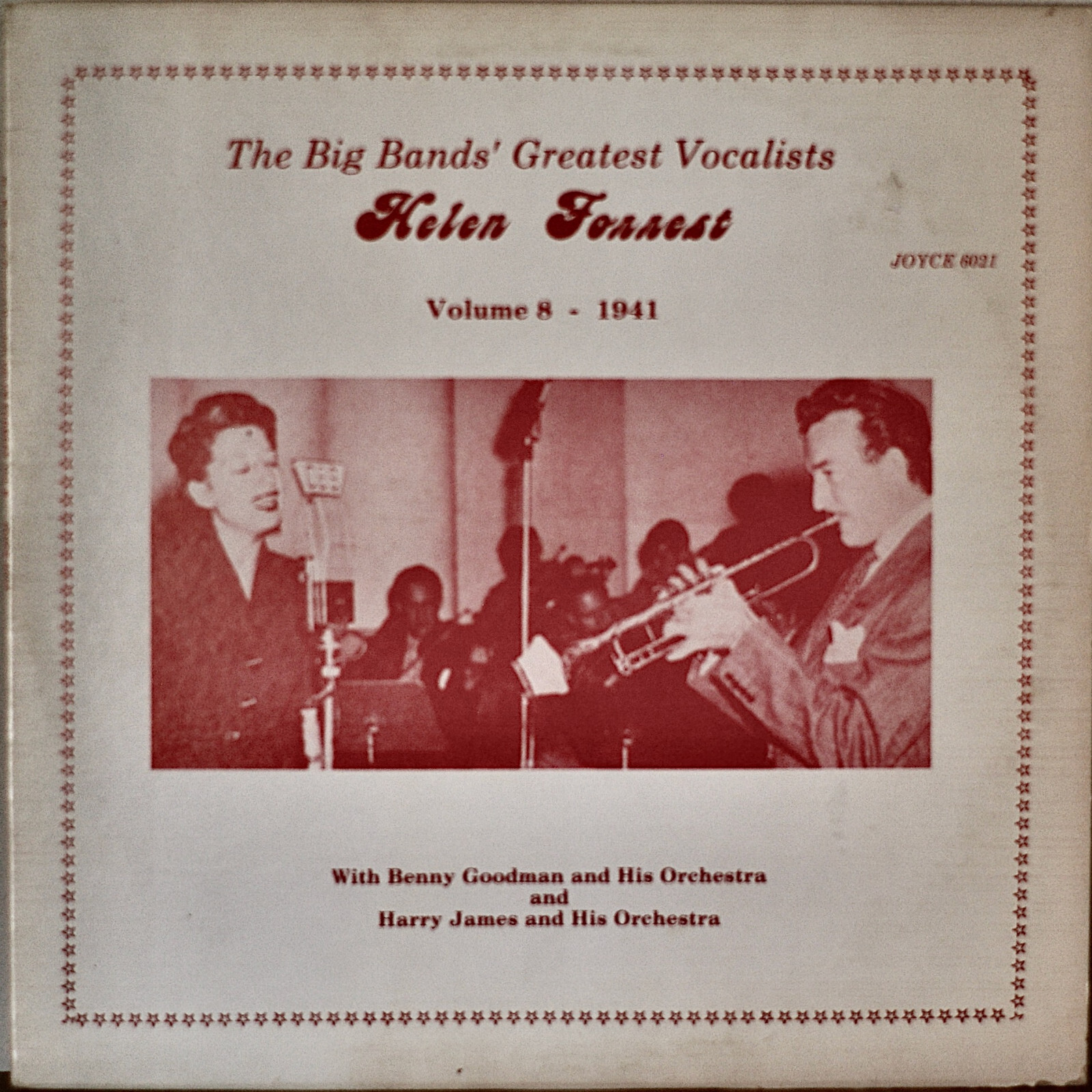 HELEN FORREST: The Bib Bands' Greatest Vocalists Volume 8-1941-NM197?LP ...