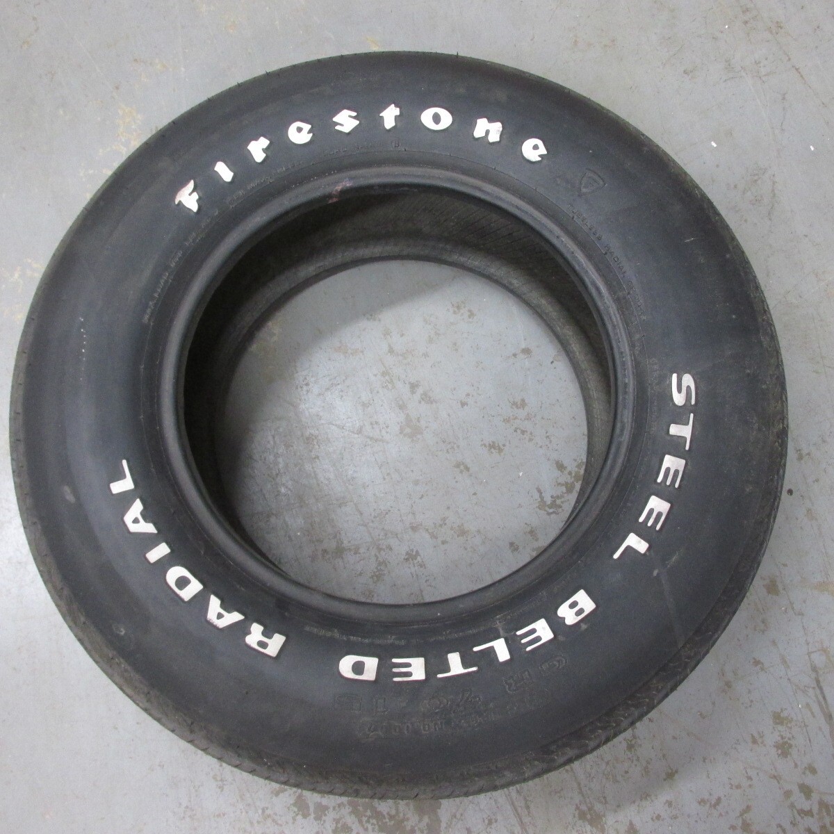 White Letter Firestone Tires