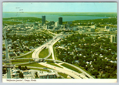 Florida Tampa Junction Malfunction FL Aerial Sinclair Lewis Box Vintage ...