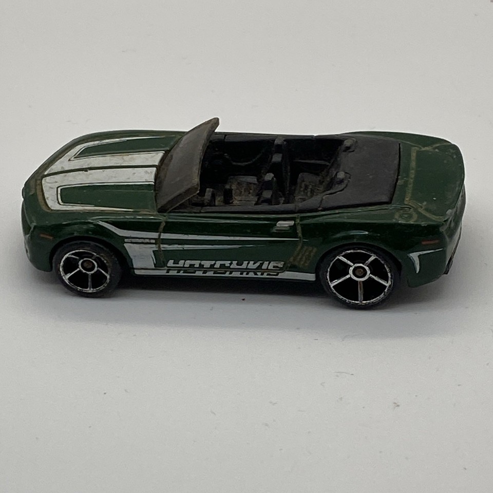 Hot Wheels Green Camaro Convertible Concept Made in Malaysia | eBay