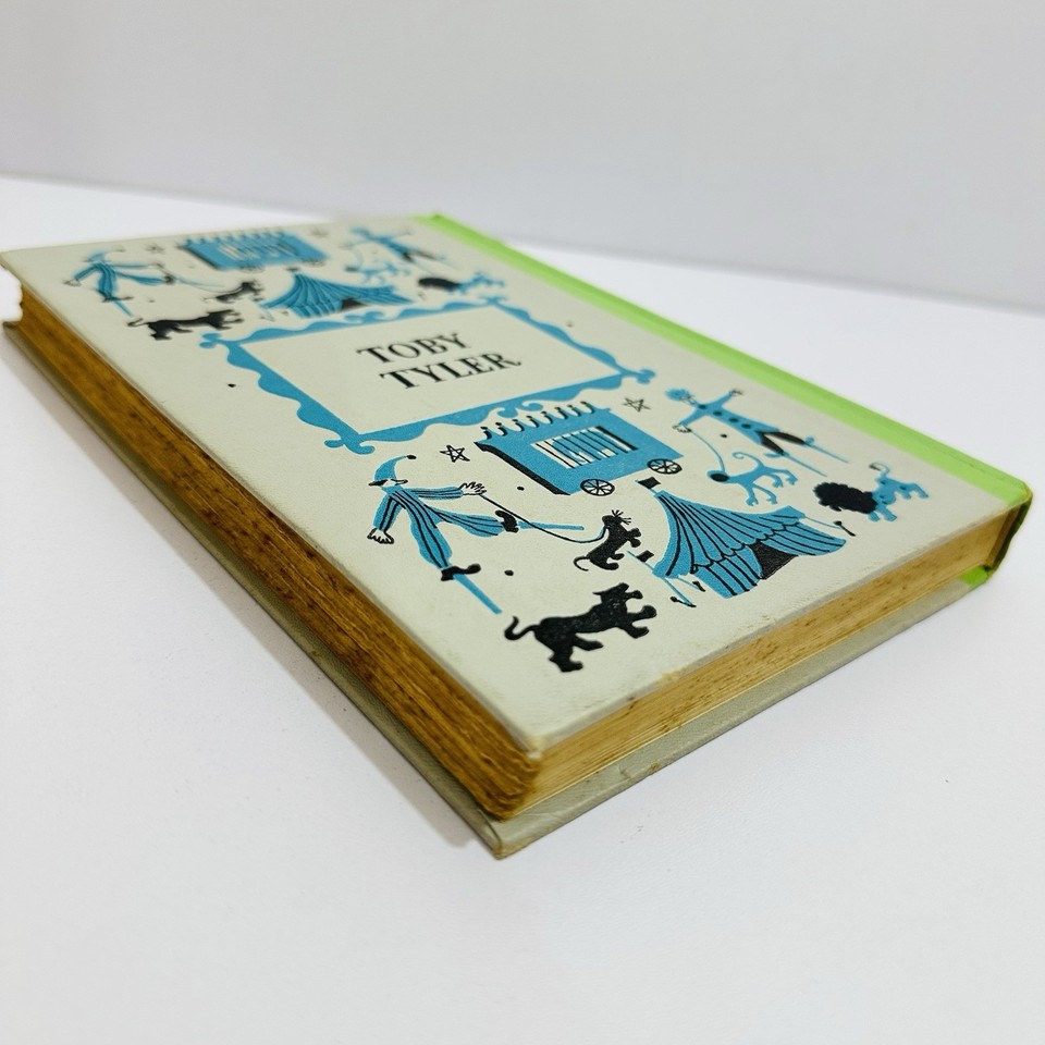 Vintage Toby Tyler James Otis Junior Deluxe Edition Hardcover Children ...