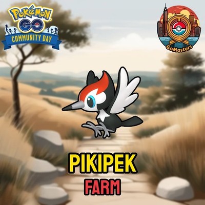 Pikipek | Farming | Community Day | November 30 | Pokémon Go | Fast ...