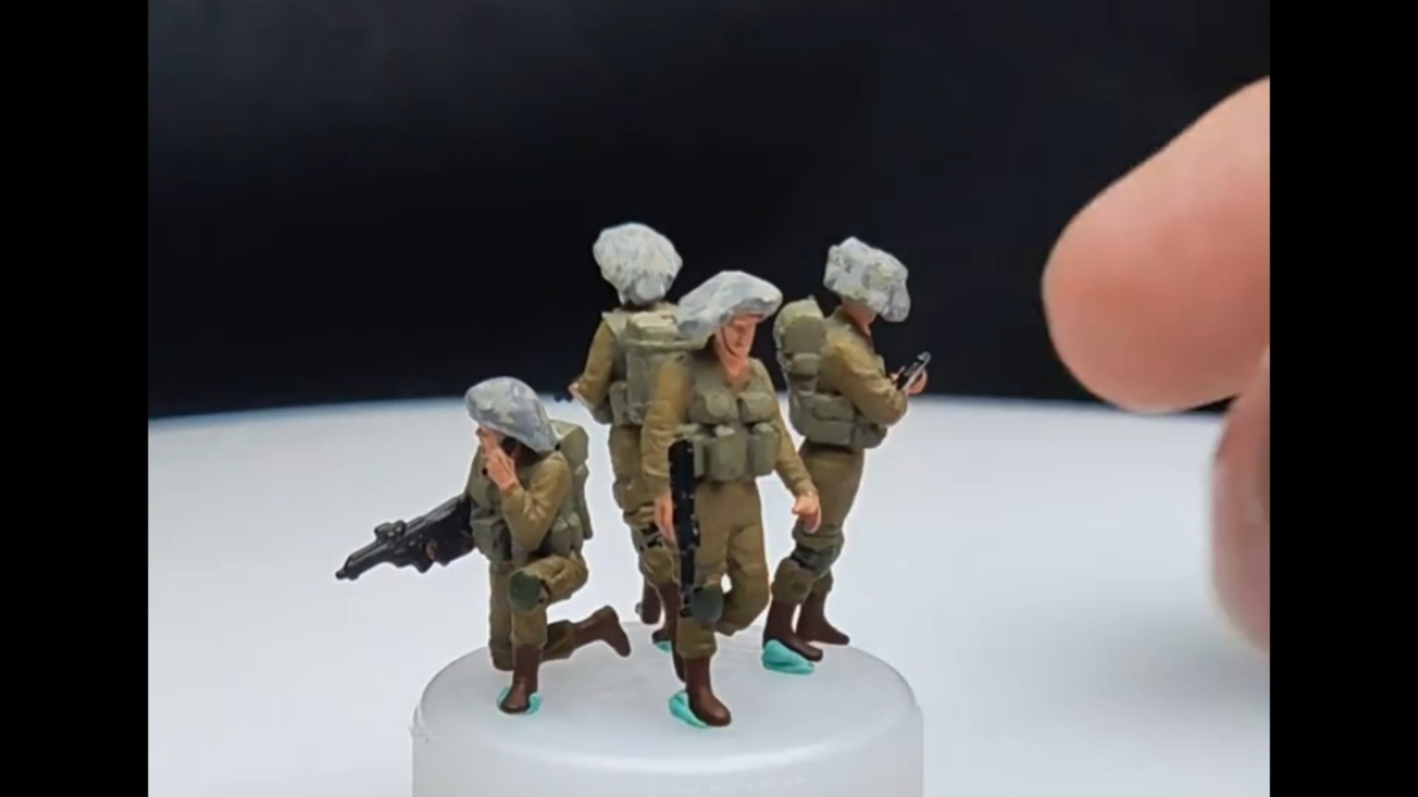 1/72 TANK 1:72 WW2 Israel Defense Force soldiers military toy TotalWar ...