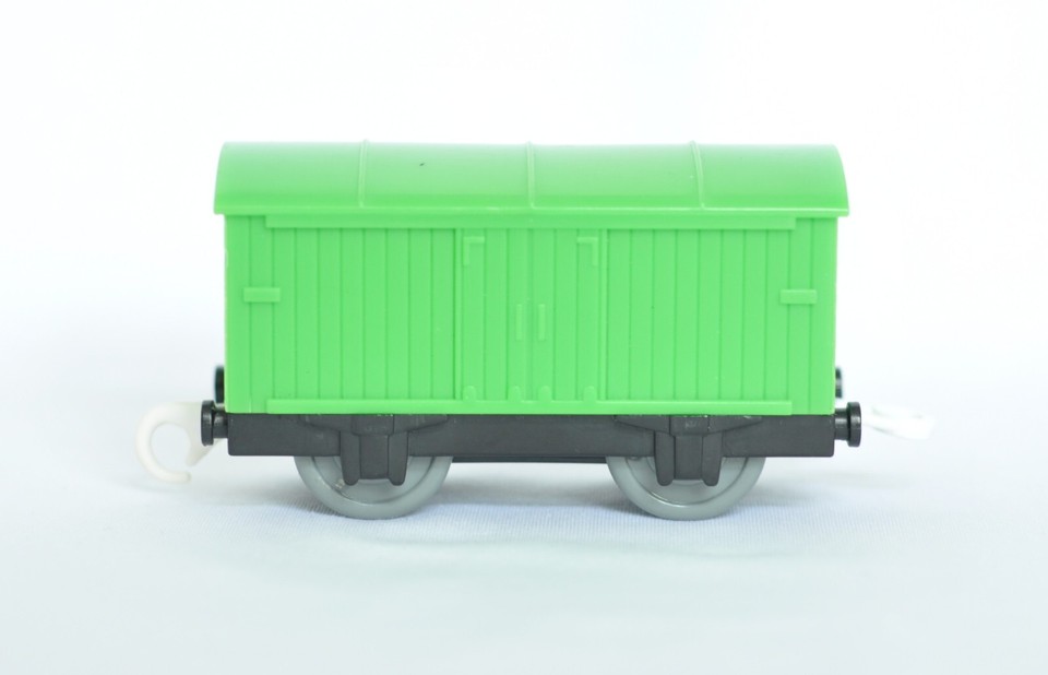 EUC Thomas & Friends Trackmaster Railway GREEN BOX CAR 2006 Cargo Train ...