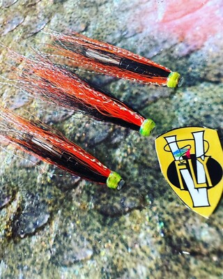 3 V Fly 1 Inch Copper Ultimate DAA Hot Head Shrimp Salmon Tube Flies ...