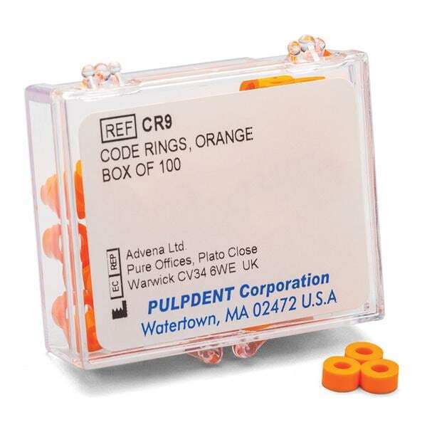 Pulpdent CR9 Instrument Color Code Rings Silicone Standard 100/Pk ...