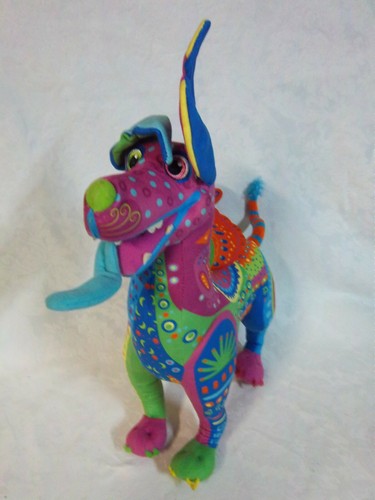 Disney Store 15" Coco Spirit Dog Dante Alebrije Plush Soft Toy Stuffed ...