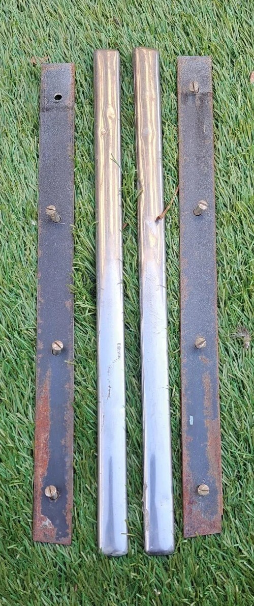 EK FB FE FC HOLDEN UTE REAR WINDOW STAINLESS STEEL TRIMS | eBay Australia