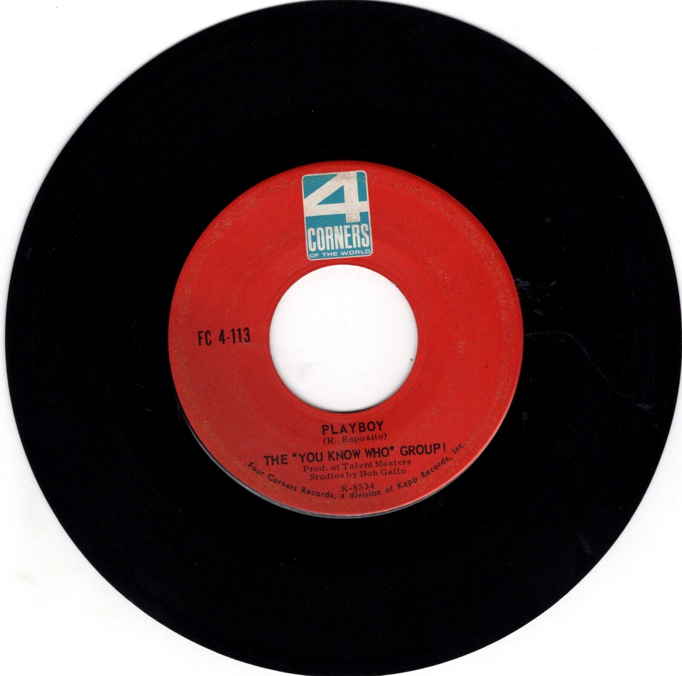 The You Know Who Group – (Roses Are Red) My Love 1964 4-Corners Garage ...