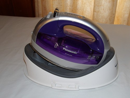 PANASONIC CORDLESS ROYAL PURPLE STEAM IRON in GOOD USED CONDITION | eBay