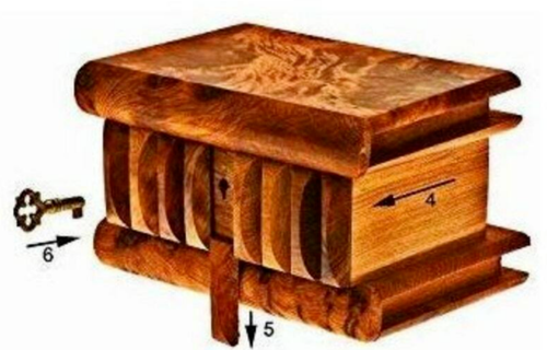 Treasure Within Puzzle Secret Magic Box Hand Made Unique Thuya Root ...