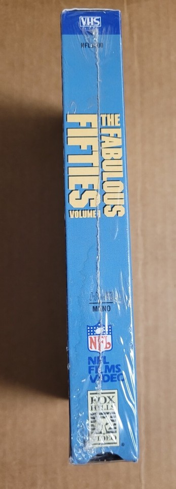 NFL '50s Pro Football's Golden Age - The Fabulous Fifties VHS Sports ...