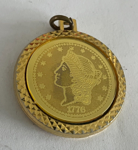 1776 Bicentennial Twenty Dollar Gold Coin Vintage Pendant | eBay