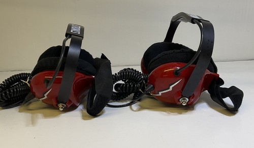 Racing Electronics Headsets w/ NASCAR Radio Shack Pro-84 Receivers (Lot ...