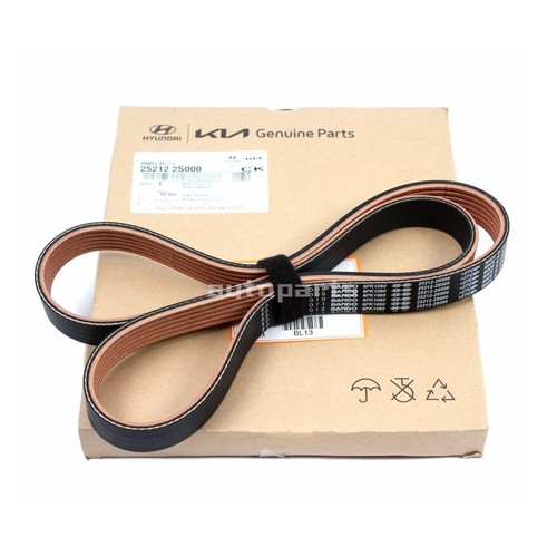 Genuine 252122S000 Serpentine Belts For Hyundai Kia 2.5L 2020-2023 ...