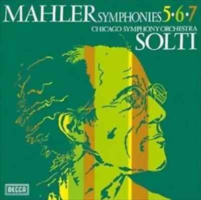 Mahler Symphonies 5, 6 and 7 Sir Georg Solti 3 SACD Hybrid TOWER ...