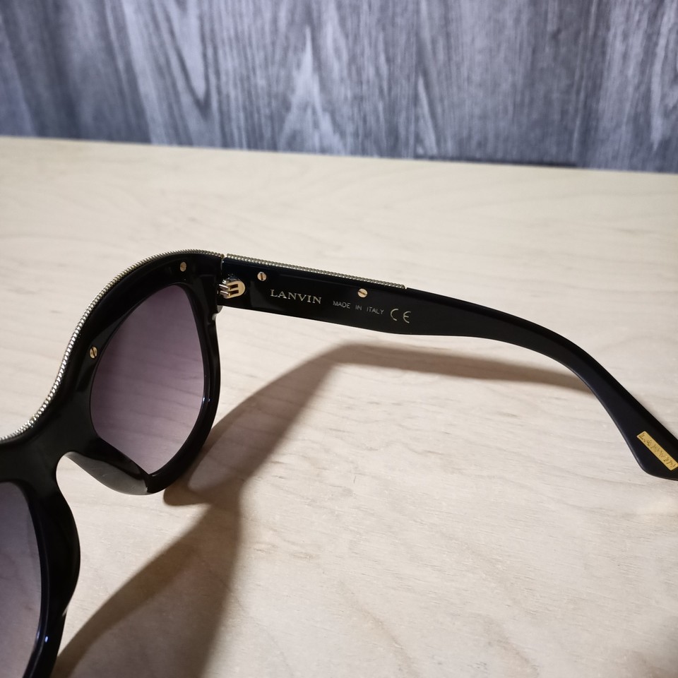 Lanvin SLN693 Vintage Women's Sunglasses Gradient Grey Lenses ...