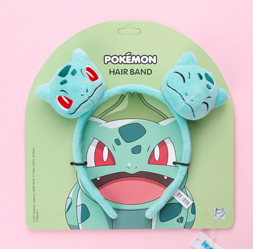 Pokemon Bulbasaur Head Hair Band Accessories Party Kids Cosplay Anime ...