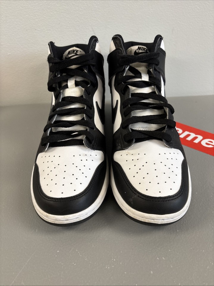 Nike Dunk High Panda Men’s Size 9 No Box . Off White Shoelaces Included ...