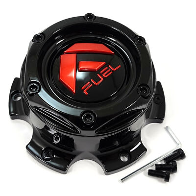 Fuel Off-Roads Black Center Cap for 6L D564 Beast D637 Vortex D638 ...