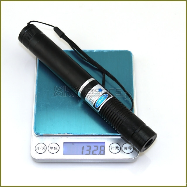 1mw 450nm Adjustable Focus Blue Laser Pointer Pen Visible Beam Light ...