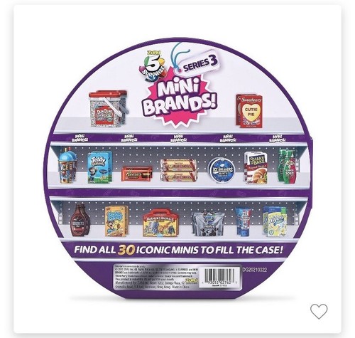 New ZURU Series 3 5 Surprise Toy Mini Brands! with Collectors case ...