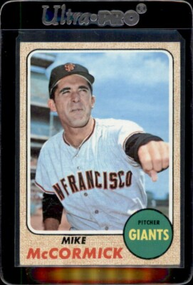1968 Topps #400 Mike McCormick San Francisco Giants - Nice Card! | eBay