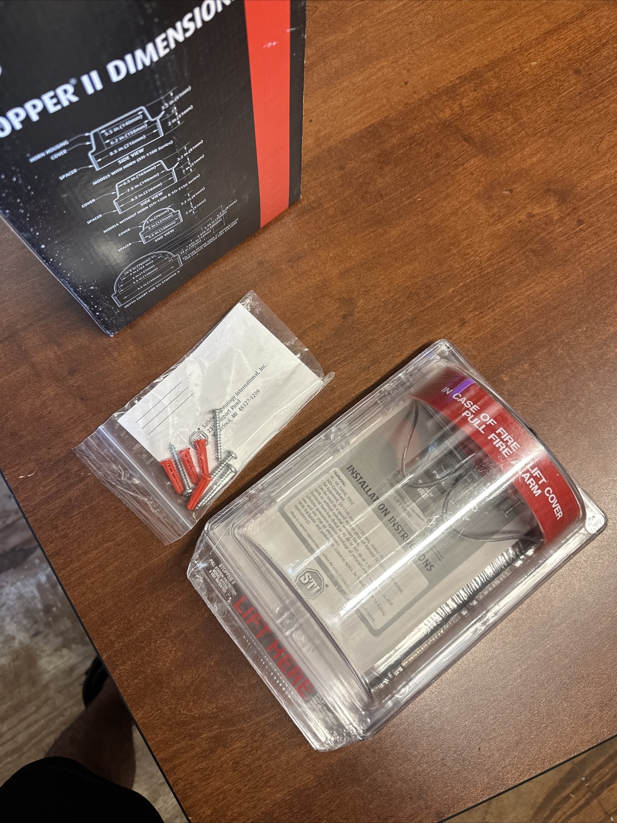 *NIB* Stopper II Pull Station Protector STI Model #STI-1100 | eBay