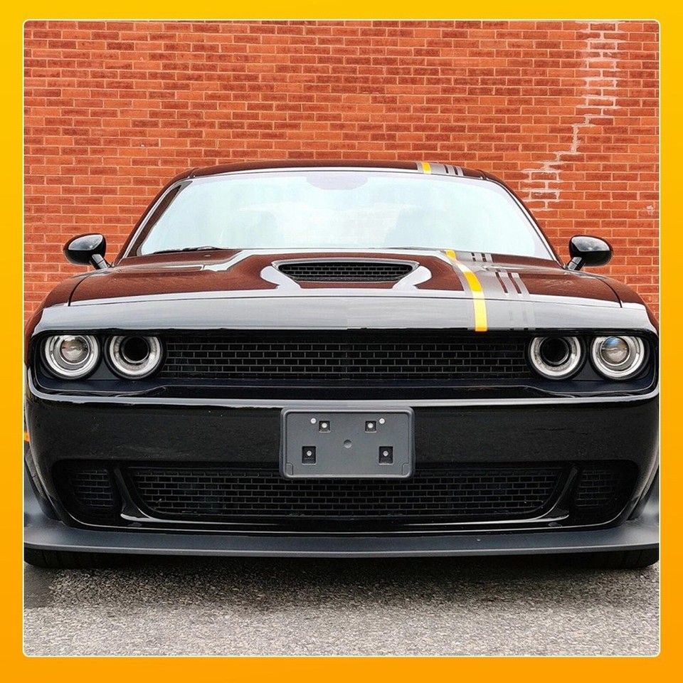 Dodge Challenger Front License Plate