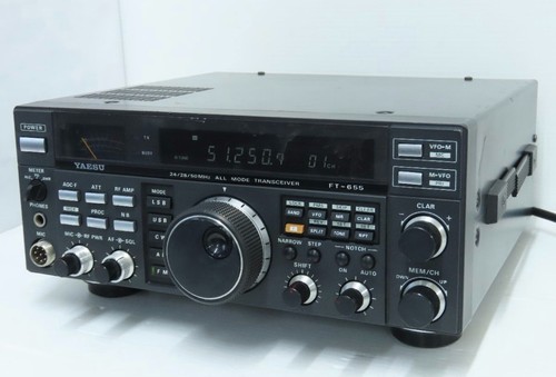 Yaesu FT-655 HF All-Mode 10W Transceiver Vintage Ham Radio MARS/CAP Mod ...
