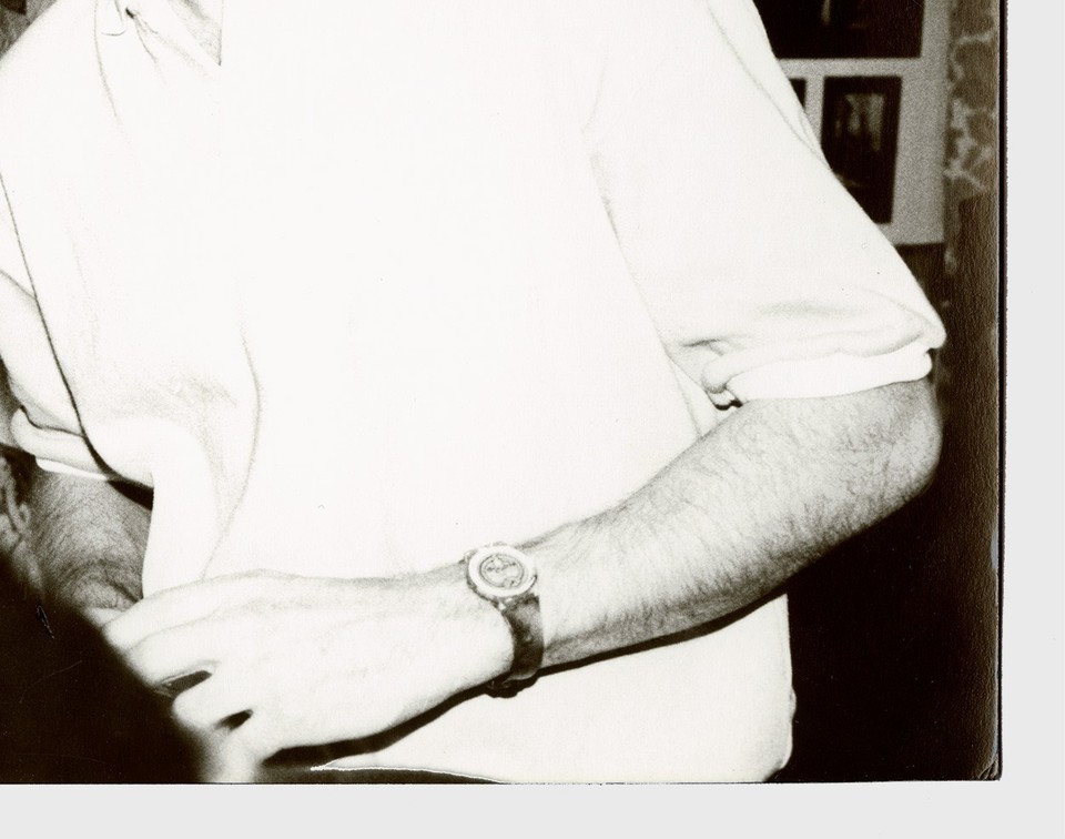 Andy Warhol Original 1987 Keith Haring and James Rosenquist Photo FL06 ...