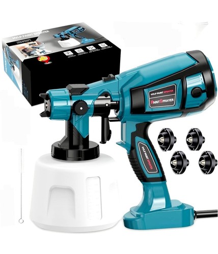 Paint Sprayer Tool 1000W High Power Electric Spray Paint Gun Easy to ...