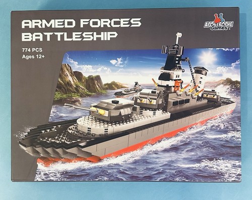 Apostrophe Navy Battleship Building Block Set | eBay