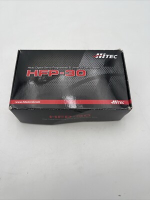 Hitec HFP-30 Field Servo Programmer and Tester HRC44427 (EB1063) | eBay