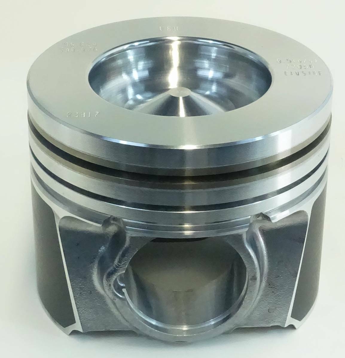 2008-10 Ford 6.4L 6.4 Powerstroke Diesel Silvolite Pistons & Rings 1 ...