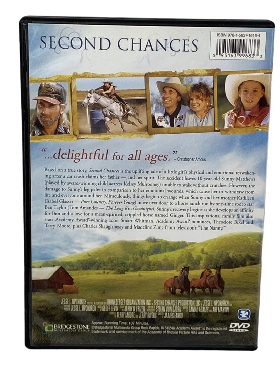 Second Chances (DVD, 2009) Family, Drama, Tom Amandes, Kelsey Mulrooney ...