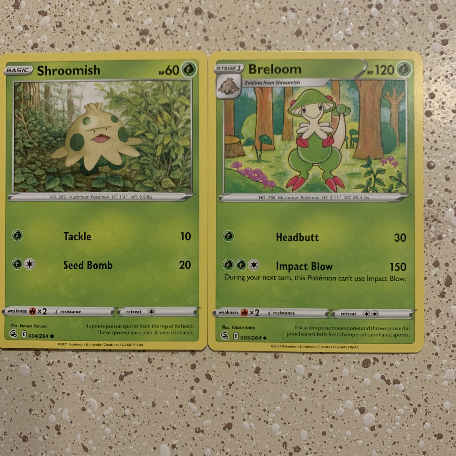 Breloom Evolution Chart