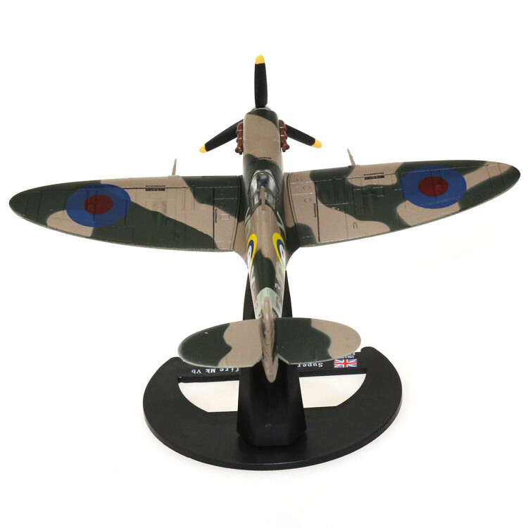 1:72 Scale Alloy Diecast Military Model Royal Air Force Spitfire ...