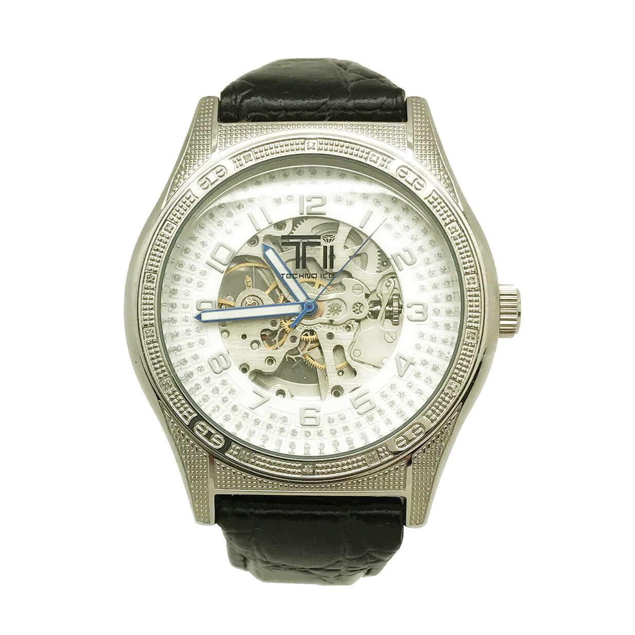 MEN TECHNO ICE 14 of 0.15CT DIAMOND ON BEZEL Mechanical Automatic ...