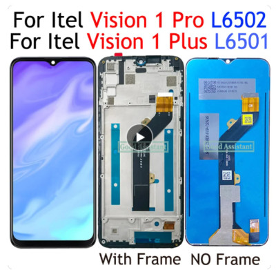 For ITEL Vision 1 Pro L6502 1 plus LCD Display Touch Screen Digitizer ...