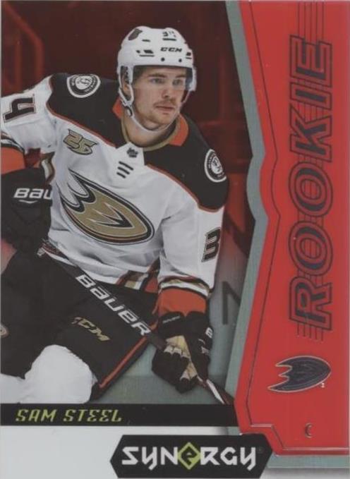 2018-19 Upper Deck Synergy - Rookies Sam Steel #90 Red (RC) for sale ...